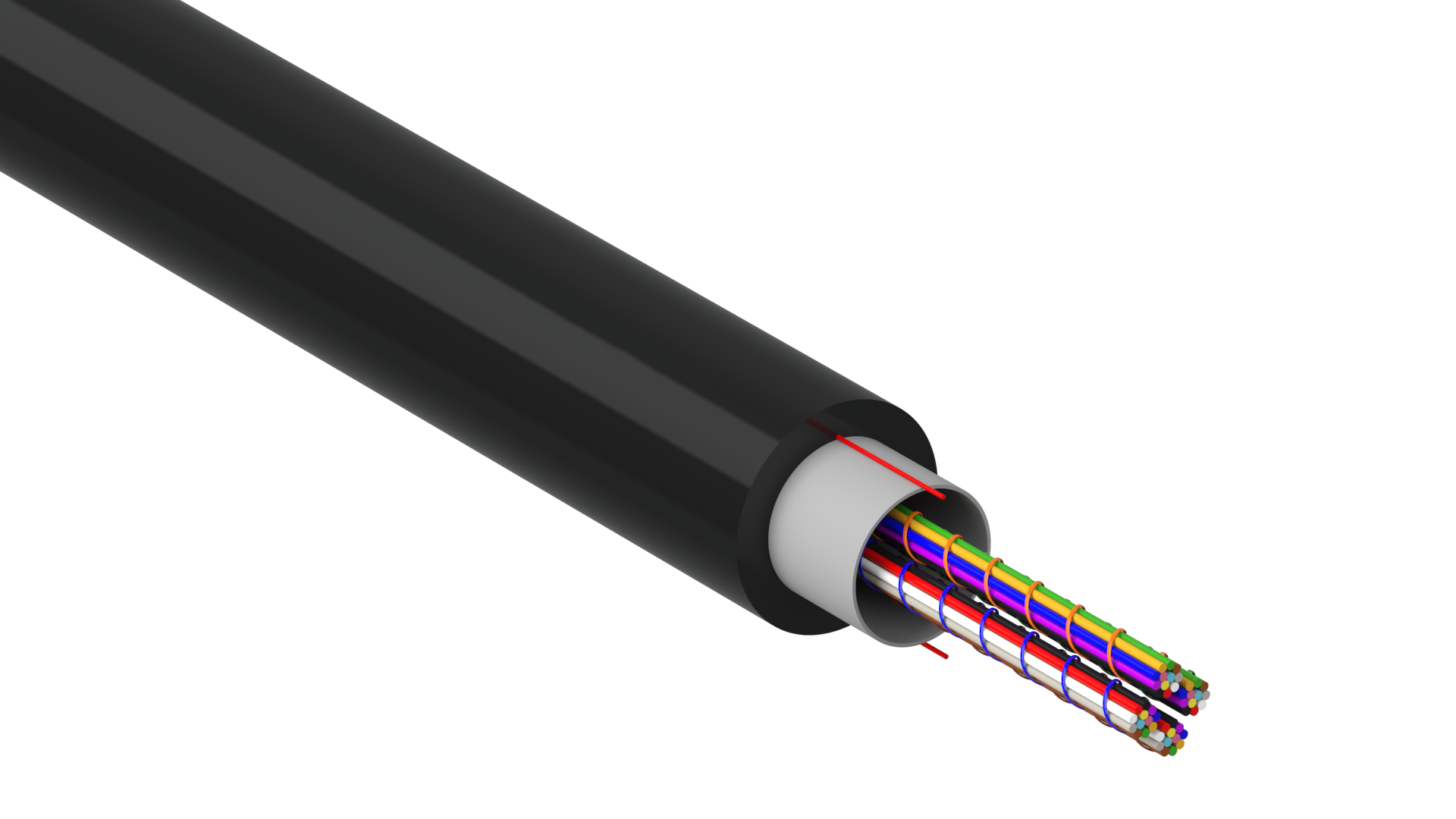288F, IBR, Dielectric - Fiber Cables - Telecom Equipment