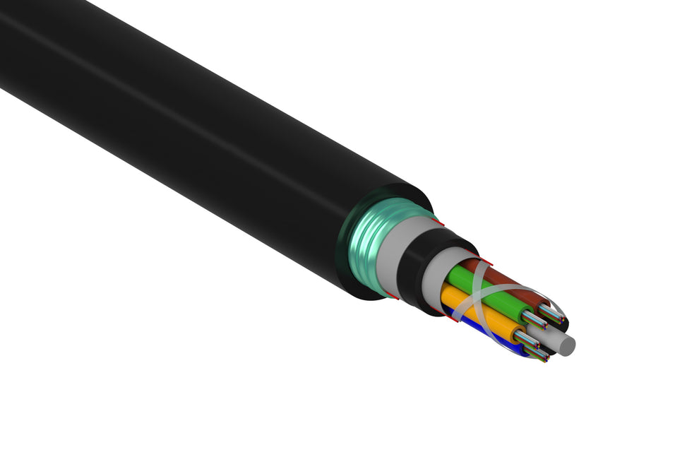48F Loose Tube, Single Armor, Single Jacket - Fiber Cables - Telecom ...