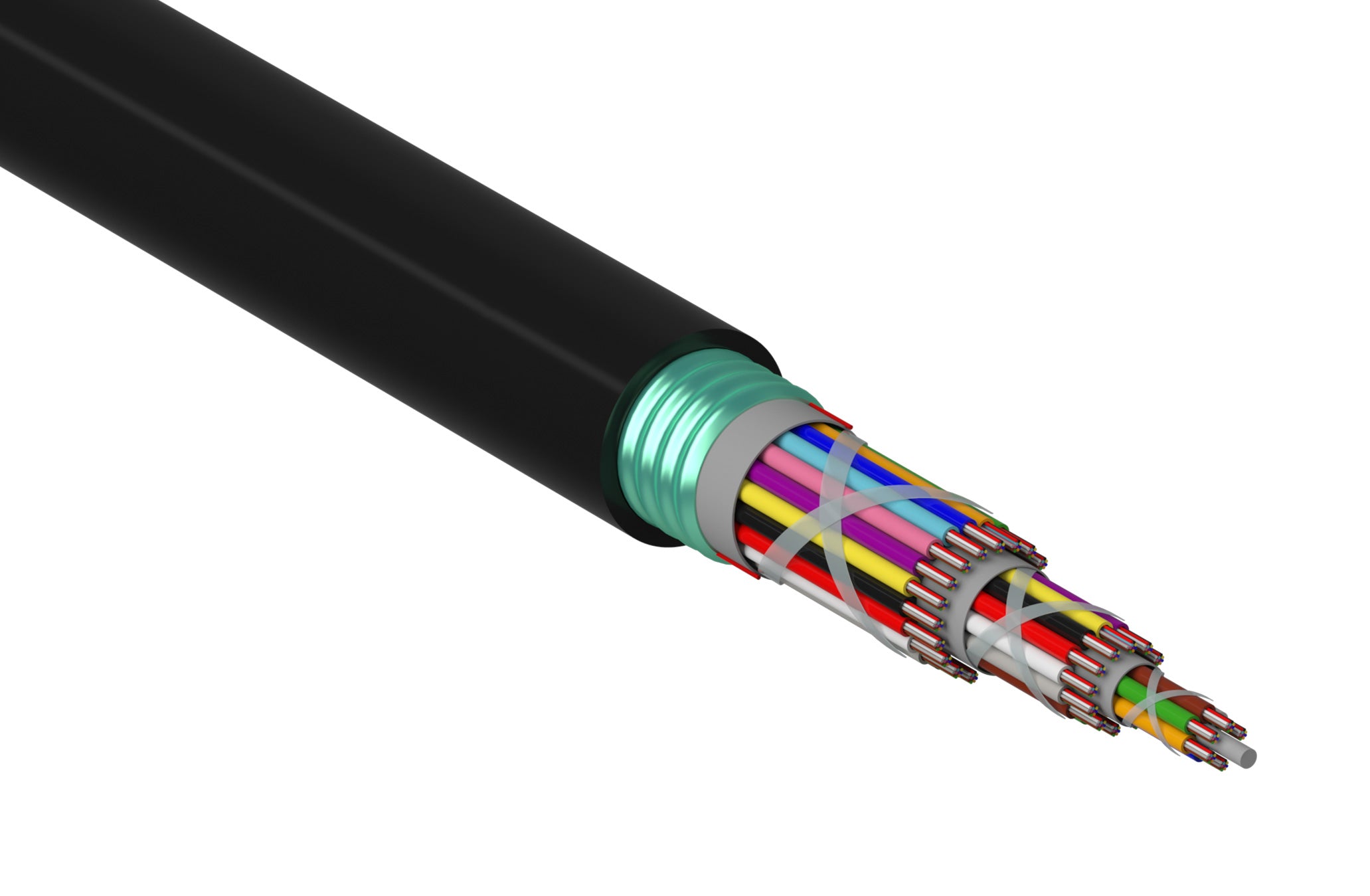 432F Loose Tube, Single Armor, Single Jacket - Fiber Cables - Telecom ...