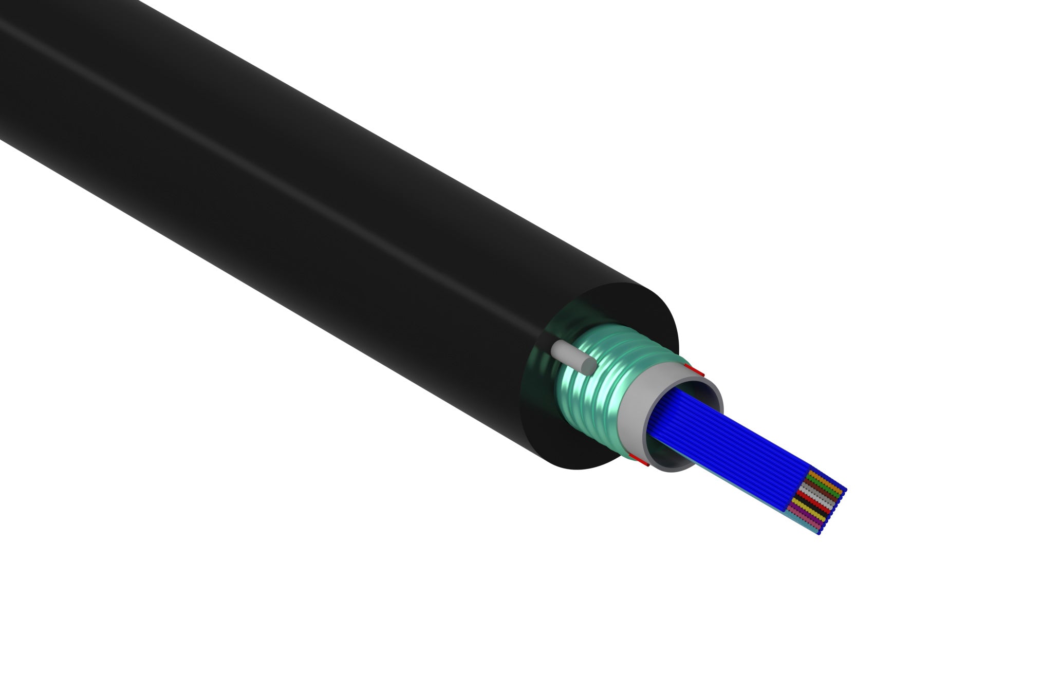 144F, Ribbon, Dielectric - Fiber Cables - Telecom Equipment