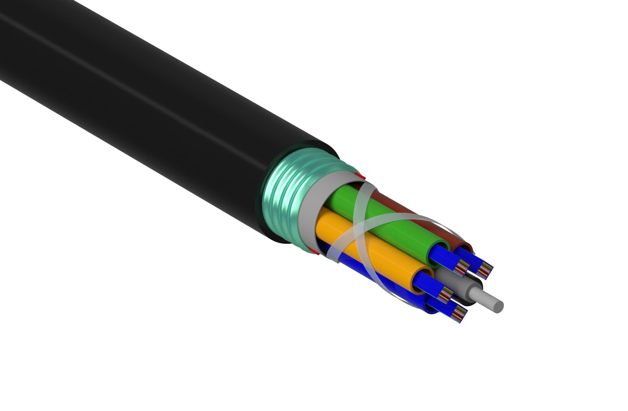 576F, Ribbon, Dielectric - Fiber Cables - Telecom Equipment